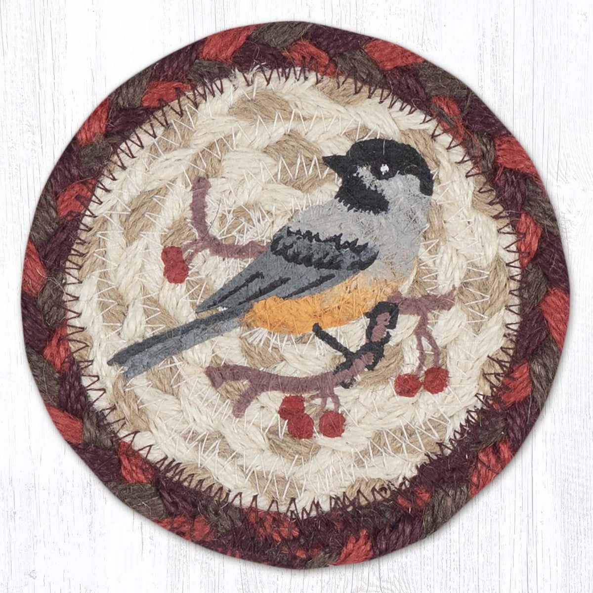 IC-417 Chickadee Coaster – Earth Rugs