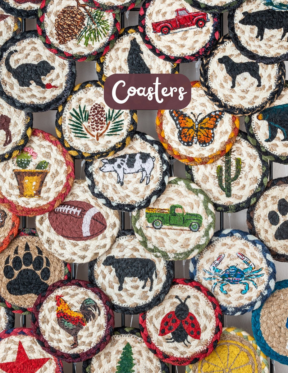 Coasters – Earth Rugs