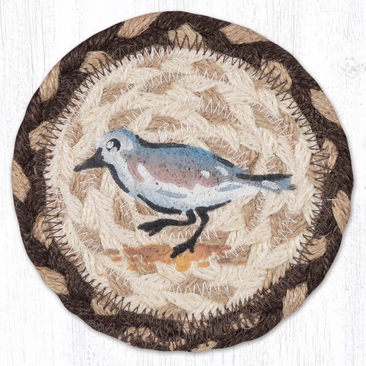 IC-133 Coastal Sandpiper Coaster – Earth Rugs