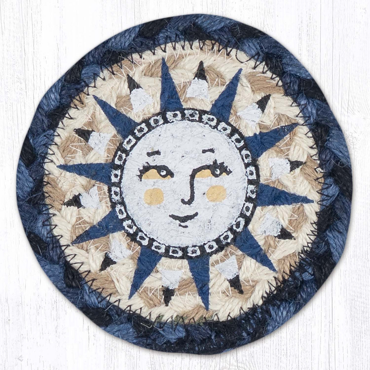 IC-443 Nautical White Sun Coaster – Earth Rugs