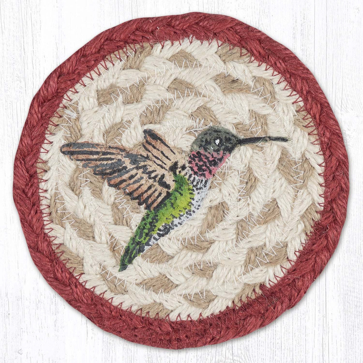IC-504 Hummingbird Coaster – Earth Rugs