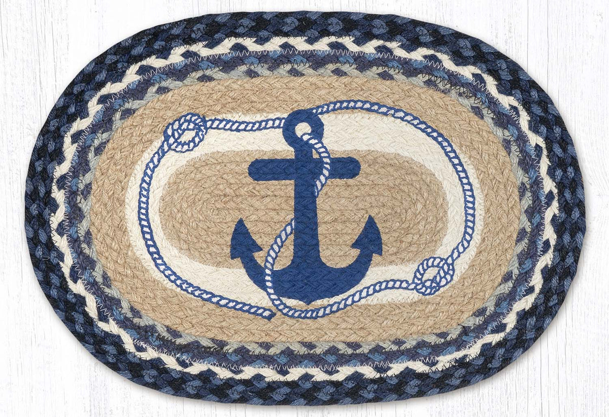 PM-OP-443 Navy Anchor – Earth Rugs