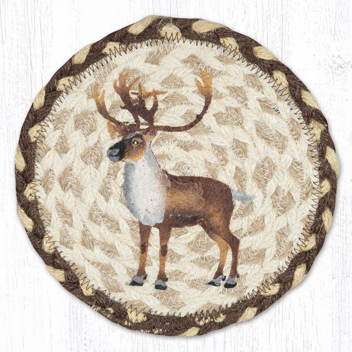 LC-129 Caribou Large Coaster – Earth Rugs