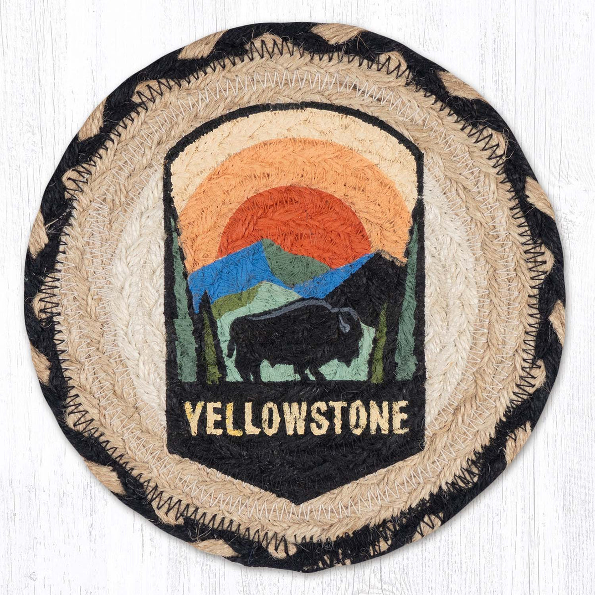 LC-430 Yellowstone National Park Large Coaster – Earth Rugs