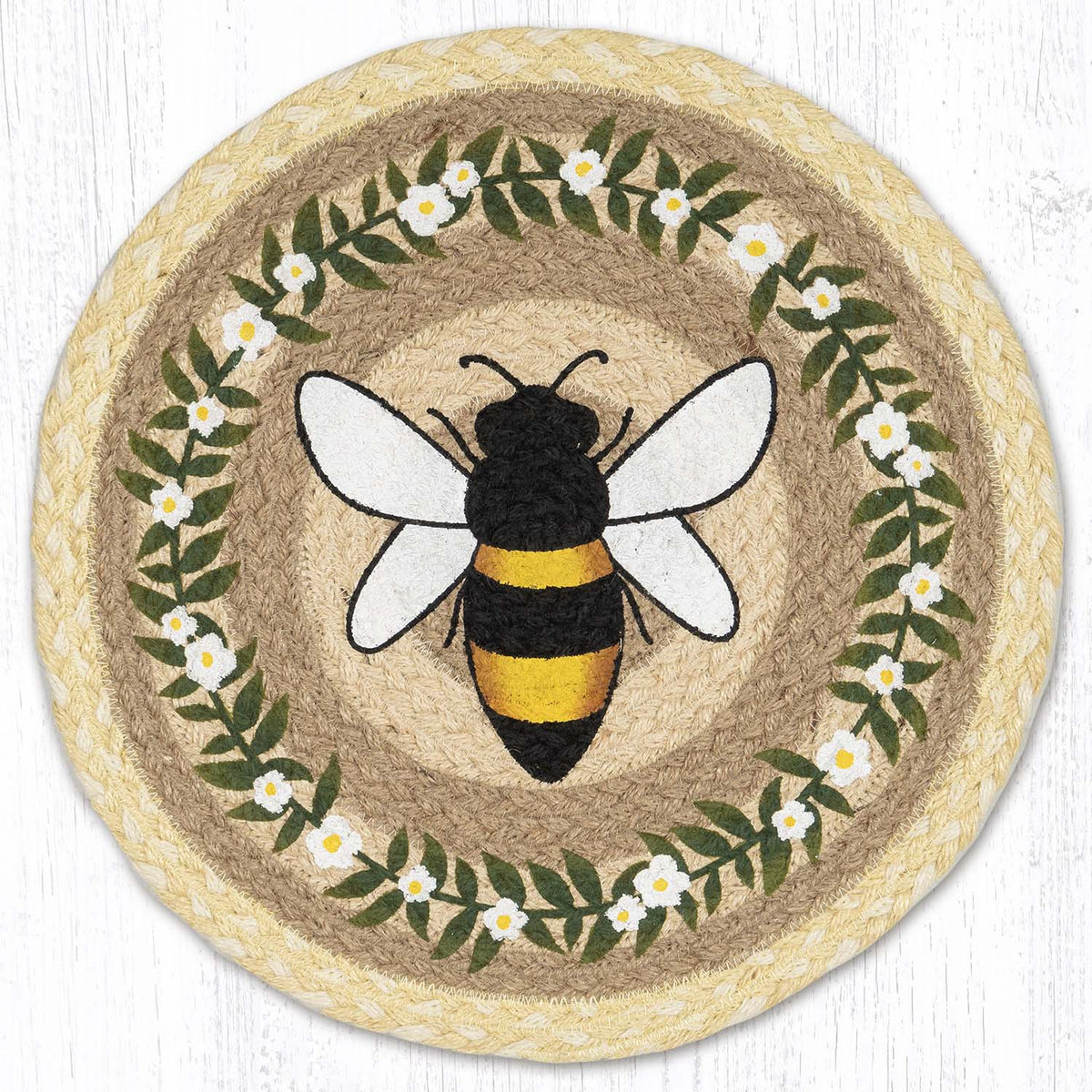 CH-880 Bee Happy Chair Pad – Earth Rugs