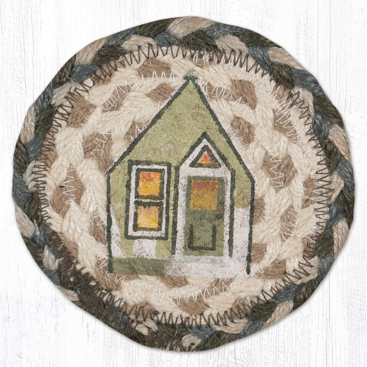 IC-419 Holiday Village Coaster – Earth Rugs