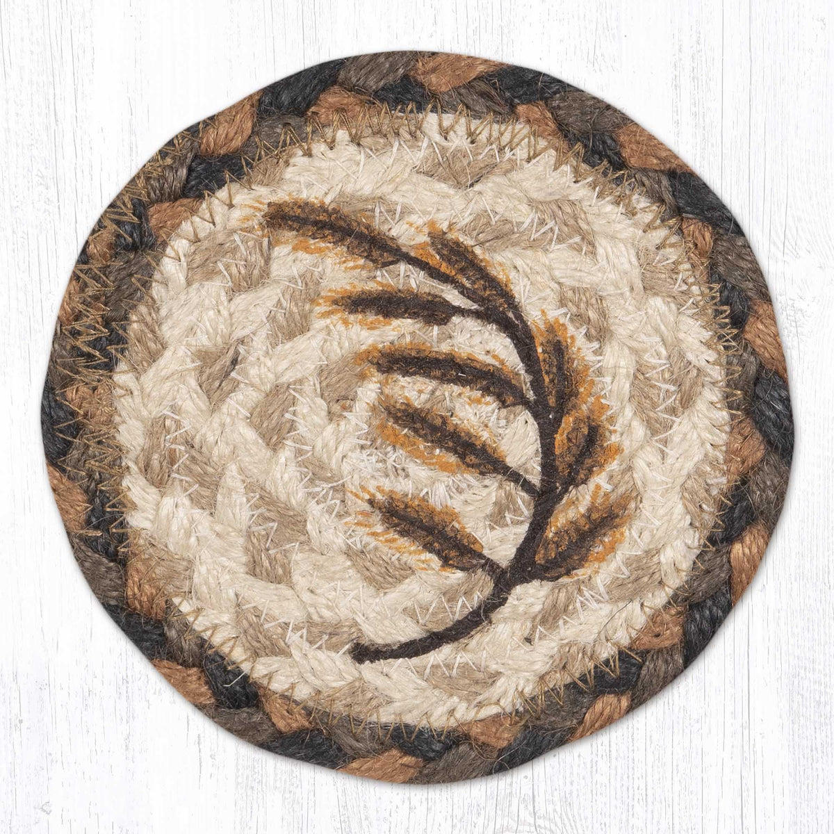IC-802 Golden Wheat Coaster – Earth Rugs