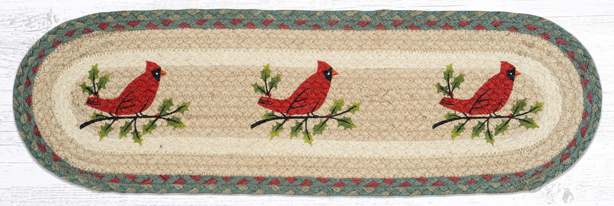ST-OP-025 Holly Cardinal Stair Tread – Earth Rugs