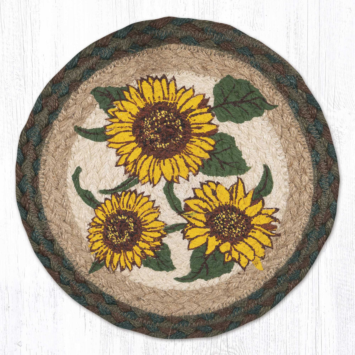 MSPR-448 Sunflower Trivet – Earth Rugs