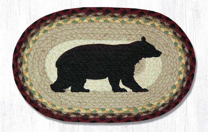 MSP-395 Cabin Bear Swatch – Earth Rugs