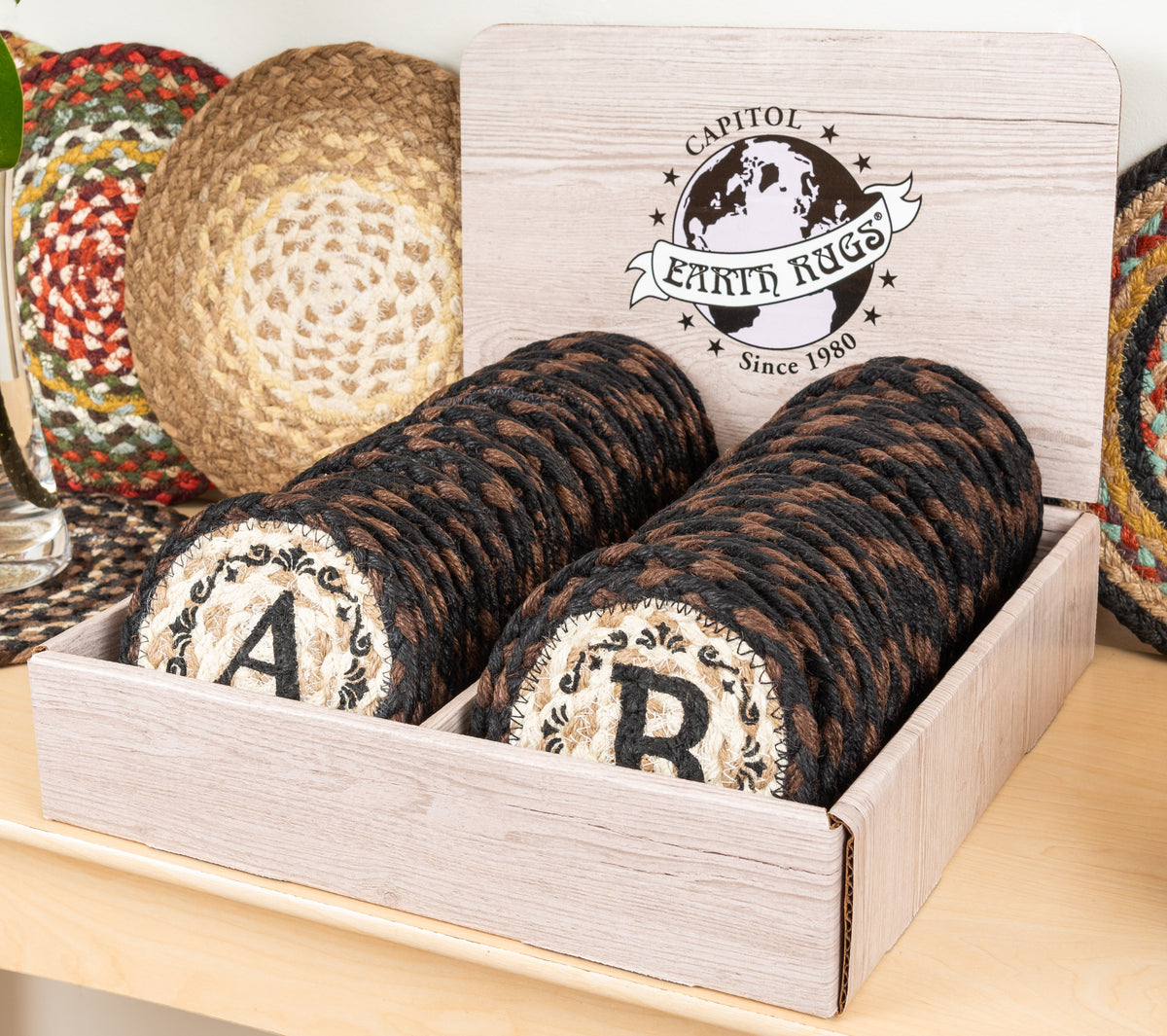 Coaster Display Box – Earth Rugs